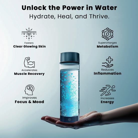 HydroClear - Hydrogen Water Bottles & Containers: Stay Hydrogen-Infuse ...